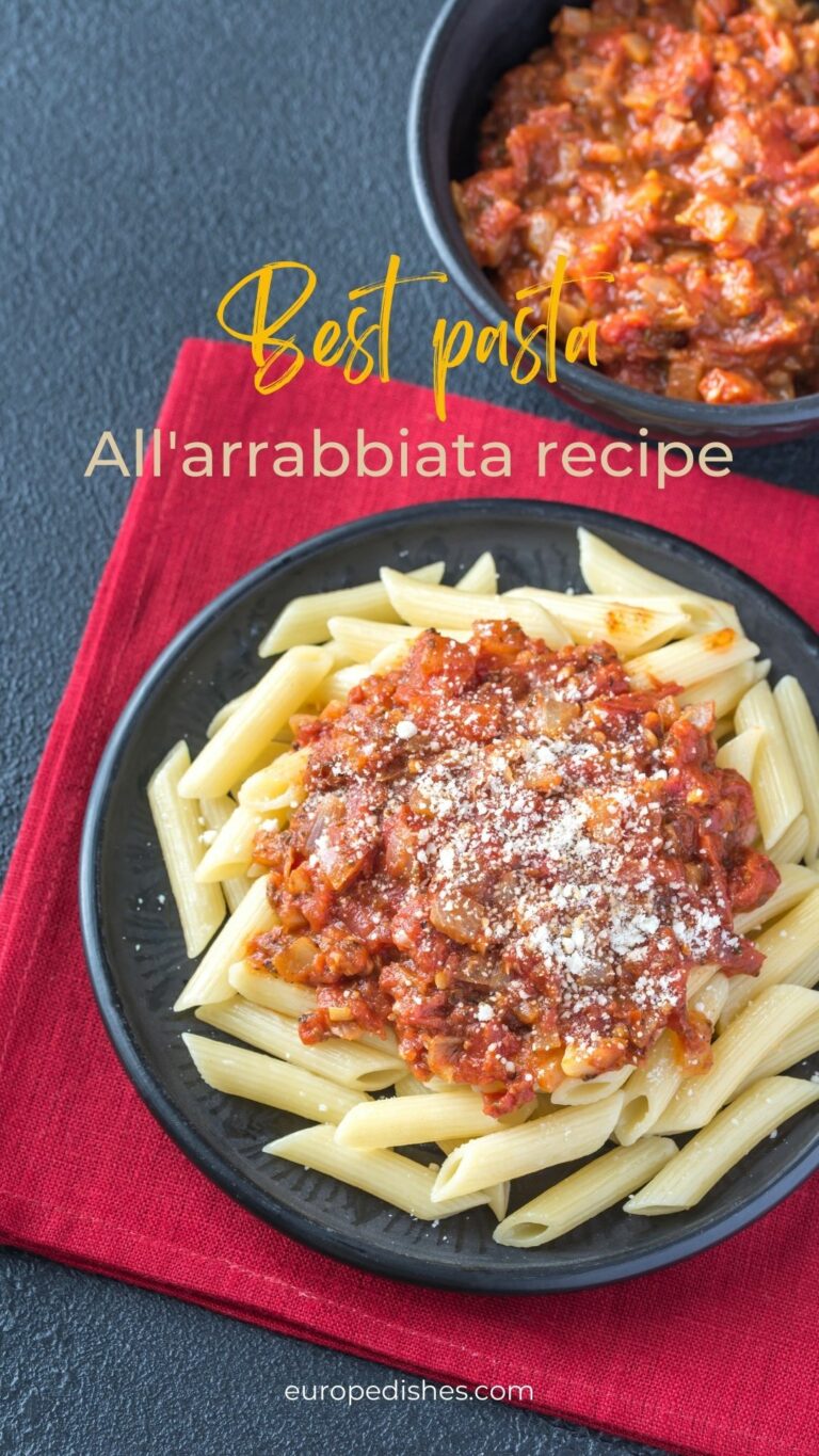 BEST Italian Pasta all'Arrabbiata Recipe | Italian Pasta Recipes