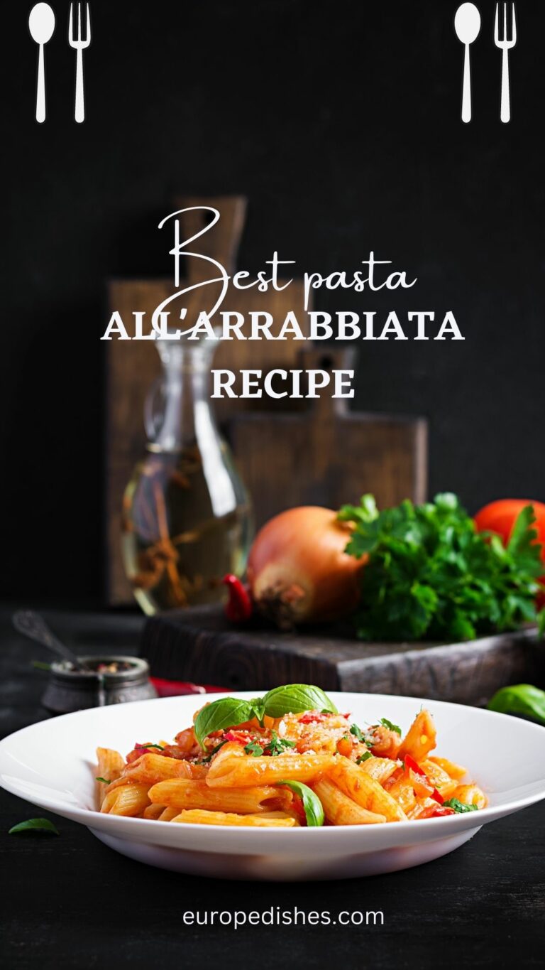 BEST Italian Pasta all'Arrabbiata Recipe | Italian Pasta Recipes